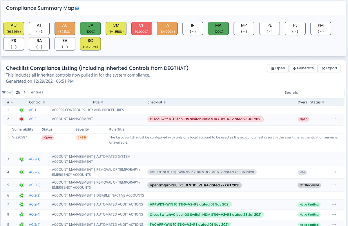 HowTo: Track RMF and FedRAMP system packages with inherited common ...
