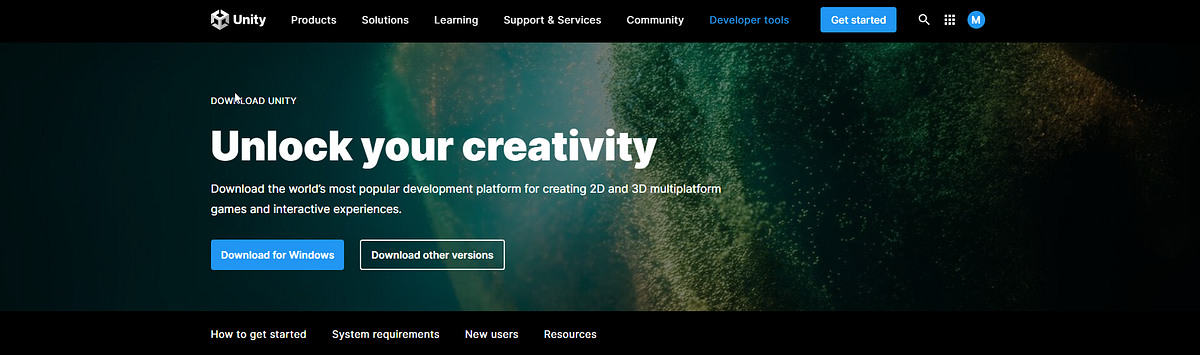 Unity Installation on Windows & Getting Started | by Matt Bennett | Medium