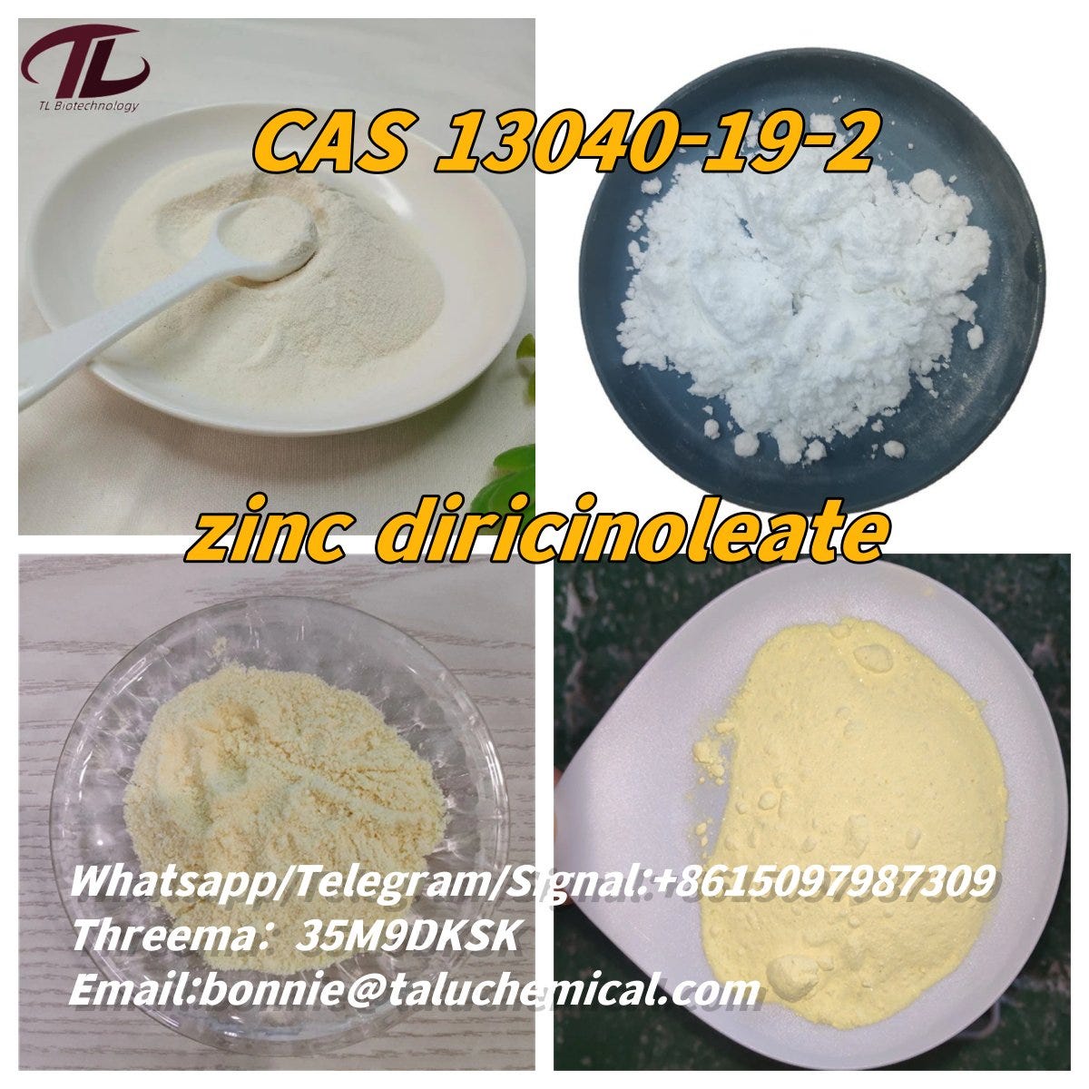 CasHigh Quality Zinc Ricinoleate CAS 13040–19–2 From China Supply Factory - Bonnie Cao - Medium
