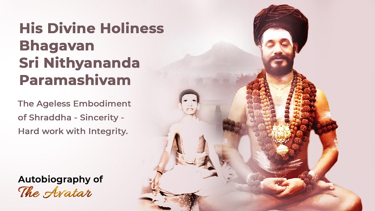 His Divine Holiness Sri Nithyananda Pa | by HinduismNow Javanese | Medium