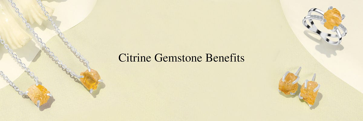 Benefits of Wearing Citrine gemstone Jewelry - Sofia Cora - Medium