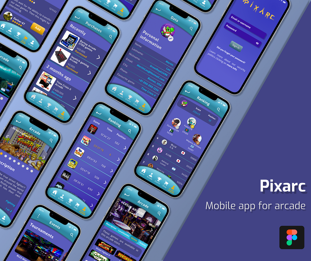 Pixarc — A nostalgic app for arcade fans | by Alvaro Elorduy | Medium