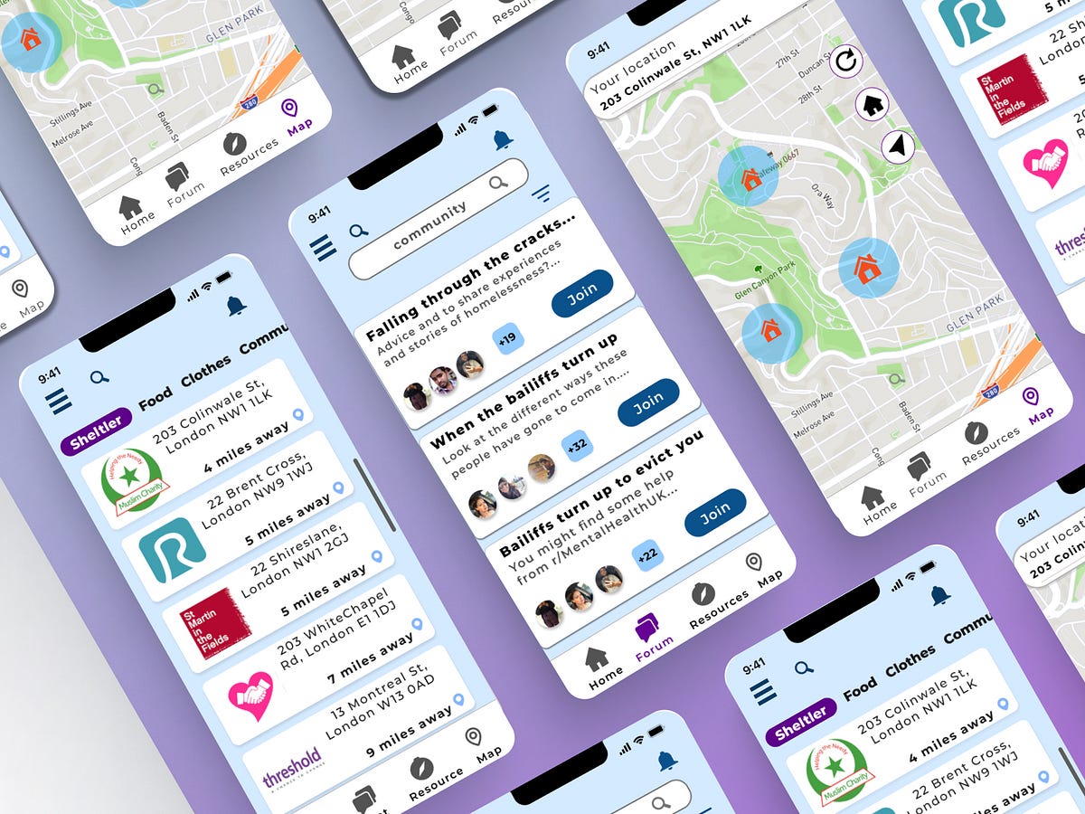 Case Study: An app to combat homelessness. | by Duale A | Medium