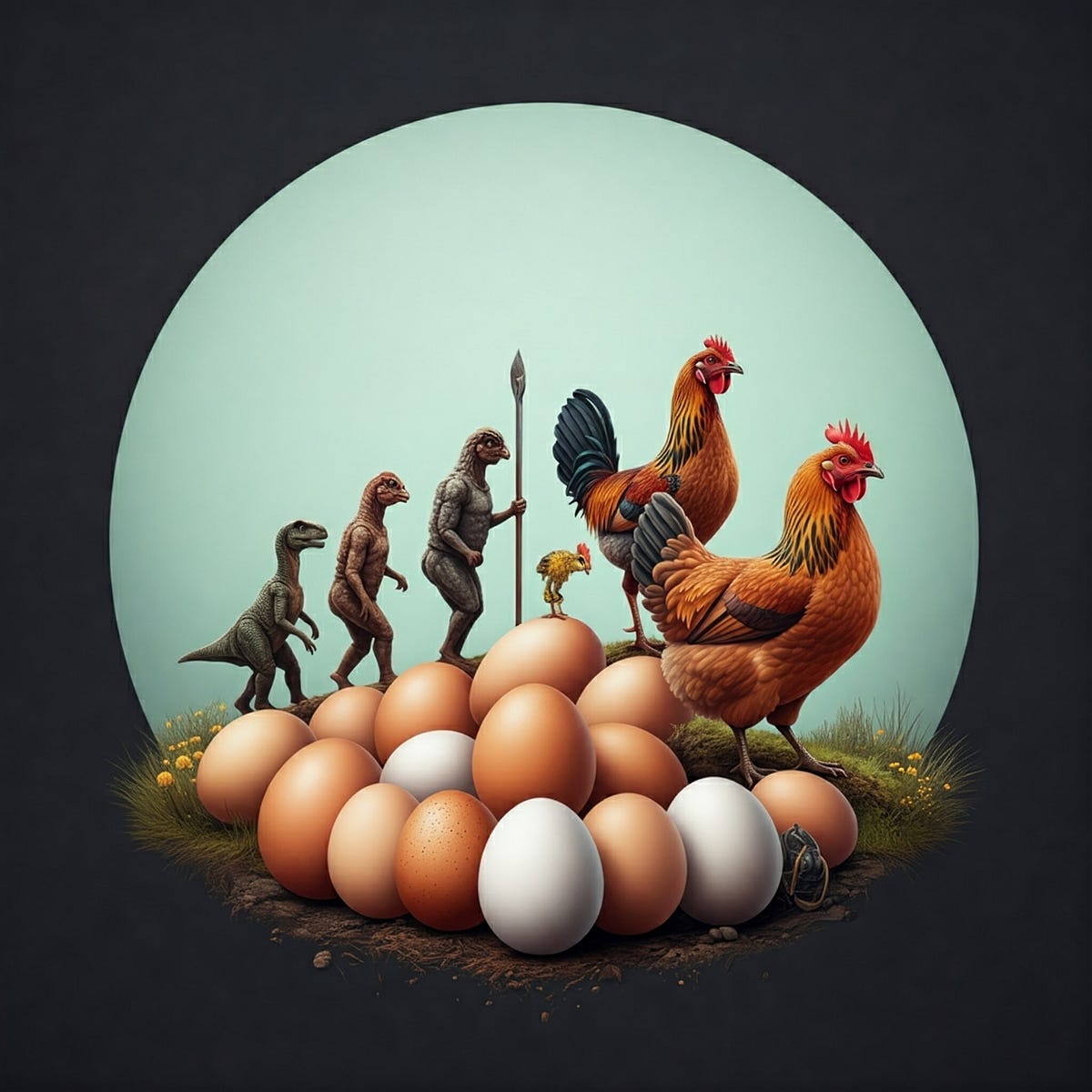 The Chicken and Egg Paradox — Explained!! | by Tony Berard | Medium