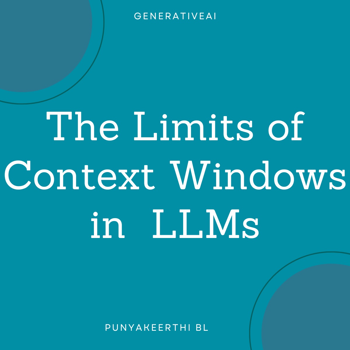 The Limits of Context Windows in Large Language Models | by ...