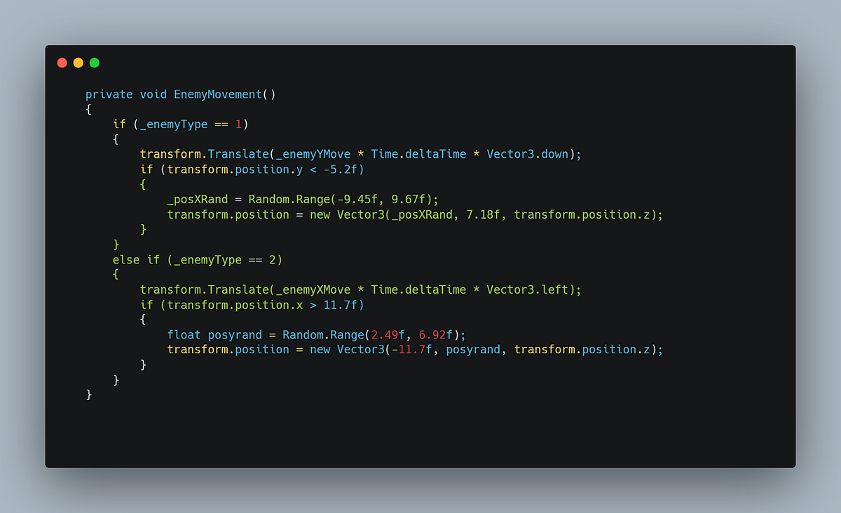 New Enemy Behavior || Unity. My 2D space shooter project, which I… | by ...