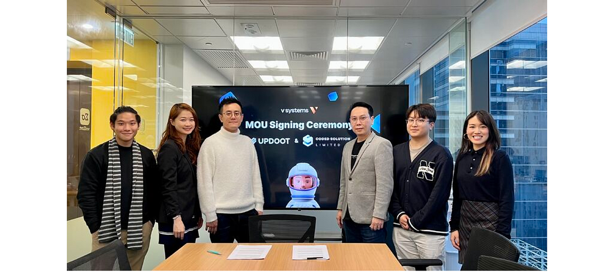 Annoucement for the collaboration between Updoot Media and Coded ...