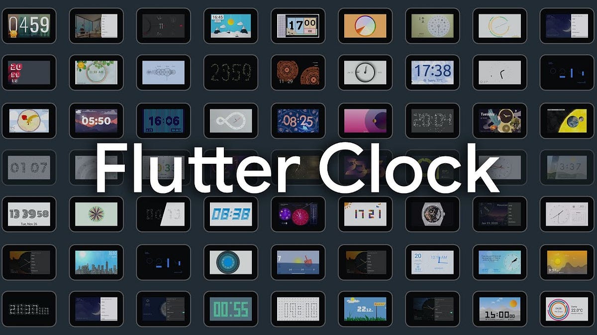 🕒 It’s Time: The Flutter Clock Contest Results | by Martin Aguinis ...