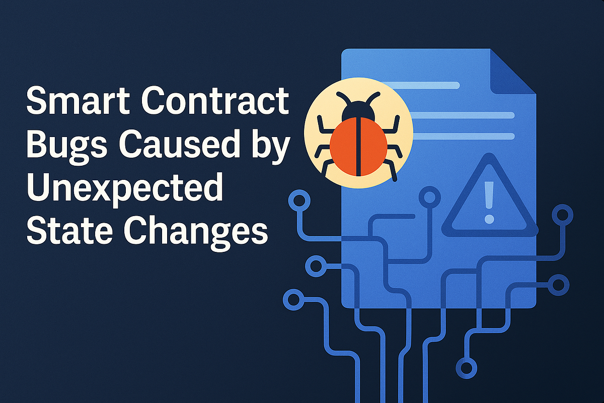 Smart Contract Bugs Caused by Unexpected State Changes | by Web3 ...