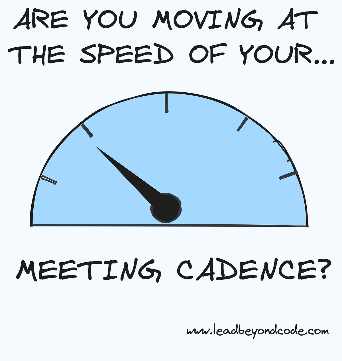 Is the meeting cadence setting the pace of your company? - Short. Sweet ...