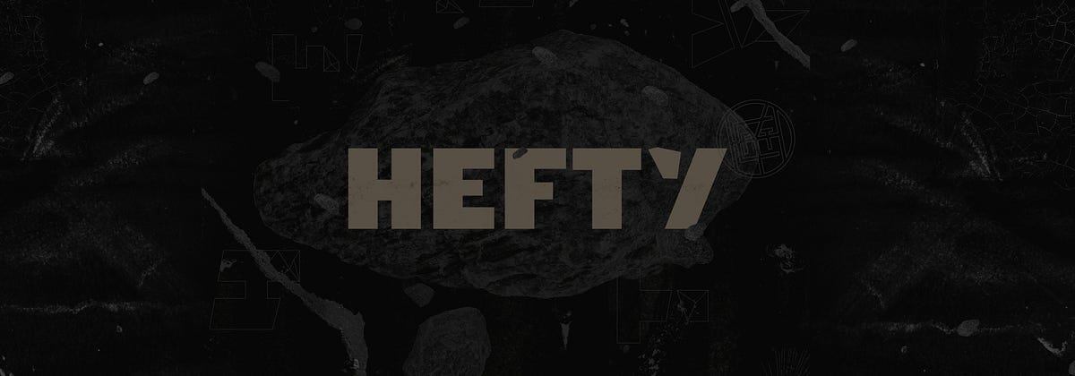 Fiz LOGO esta MARCA (HEFTY). Todo projeto visual poderia ser um… | by ...