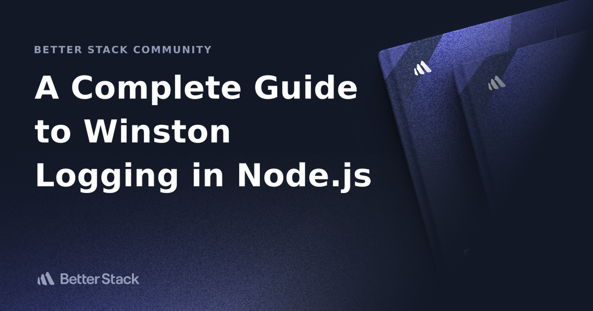 Logging in Node.js: Winston & Morgan to the Rescue! | by Ankit | Mar, 2025 | Medium