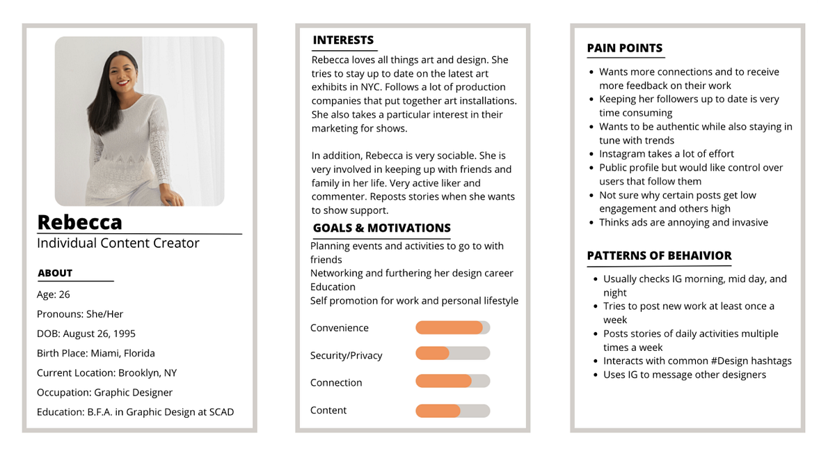 Digital Media Infrastructure Final Prototype | by Becky Wang | Medium