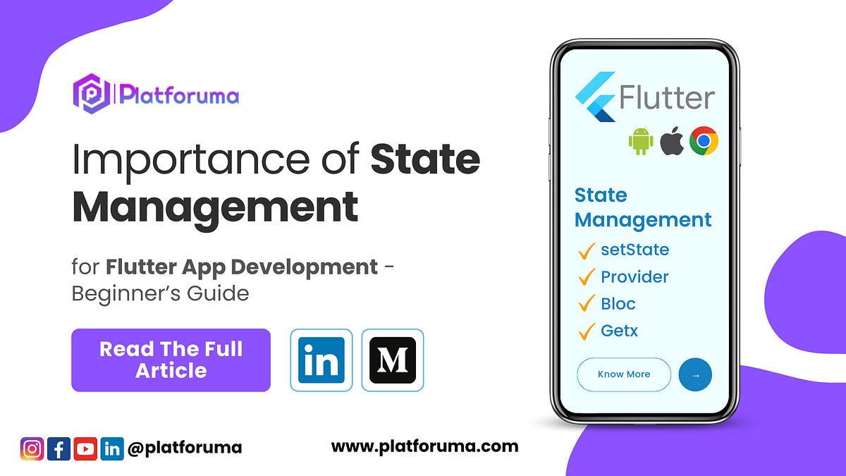 Importance of State Management for Flutter App Development | by ...