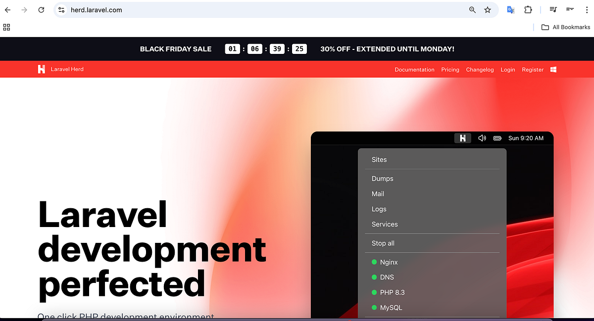 Mengenal Laravel Herd Solusi Os Mac 12 yang tidak dapat update homebrew | by Babas (Basri Umar ...