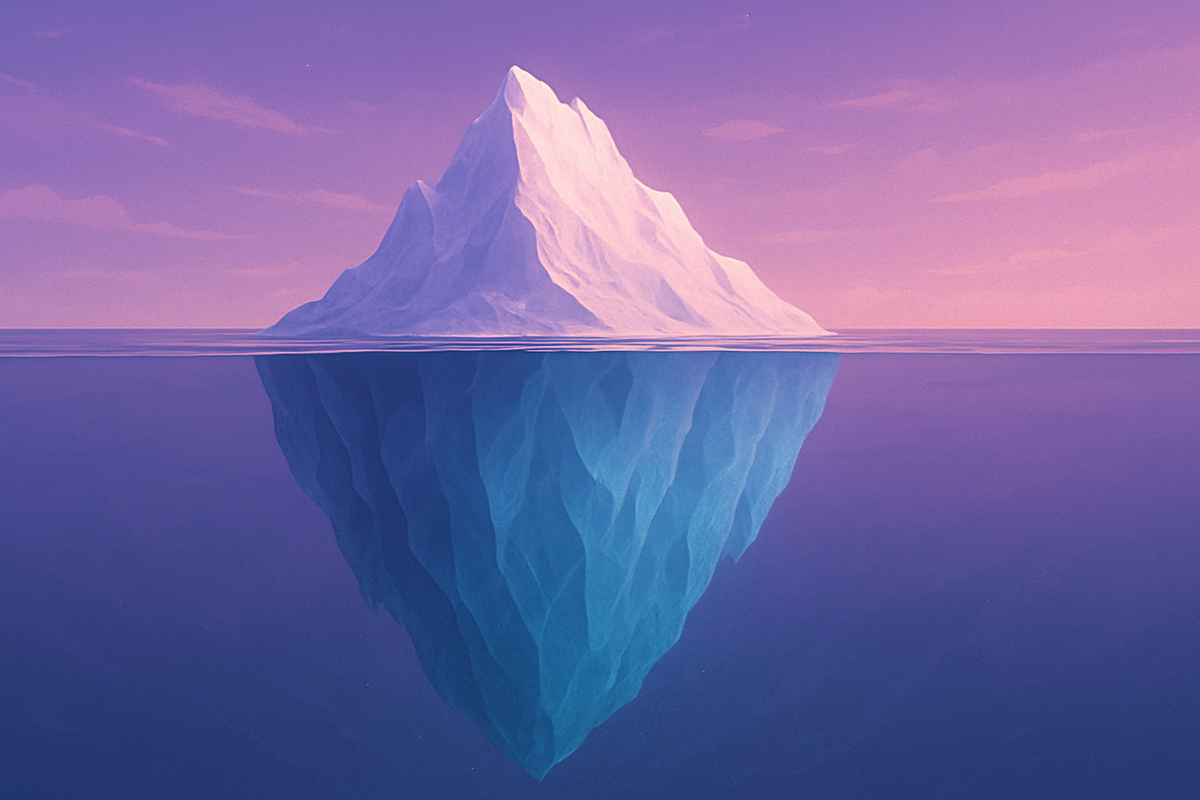 Life Is an Iceberg, But Most of Us Are Busy Licking the Tip | by Frank ...