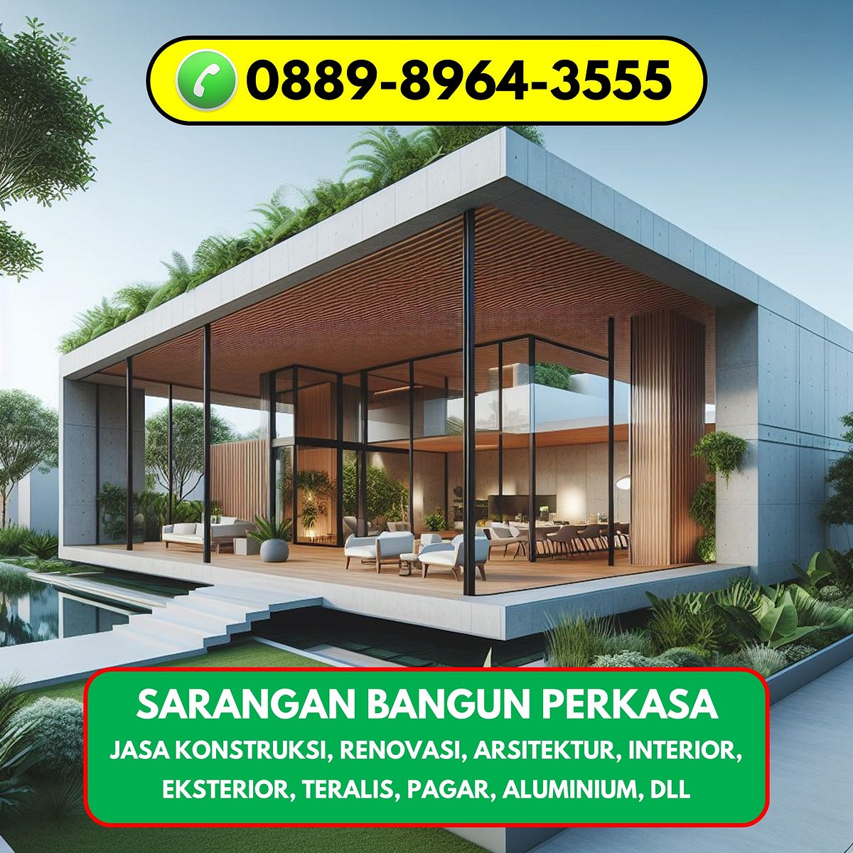 Kontraktor Rumah Dua Lantai di Malang, Hub 0889–8964–3555 - Ayus nab - Medium