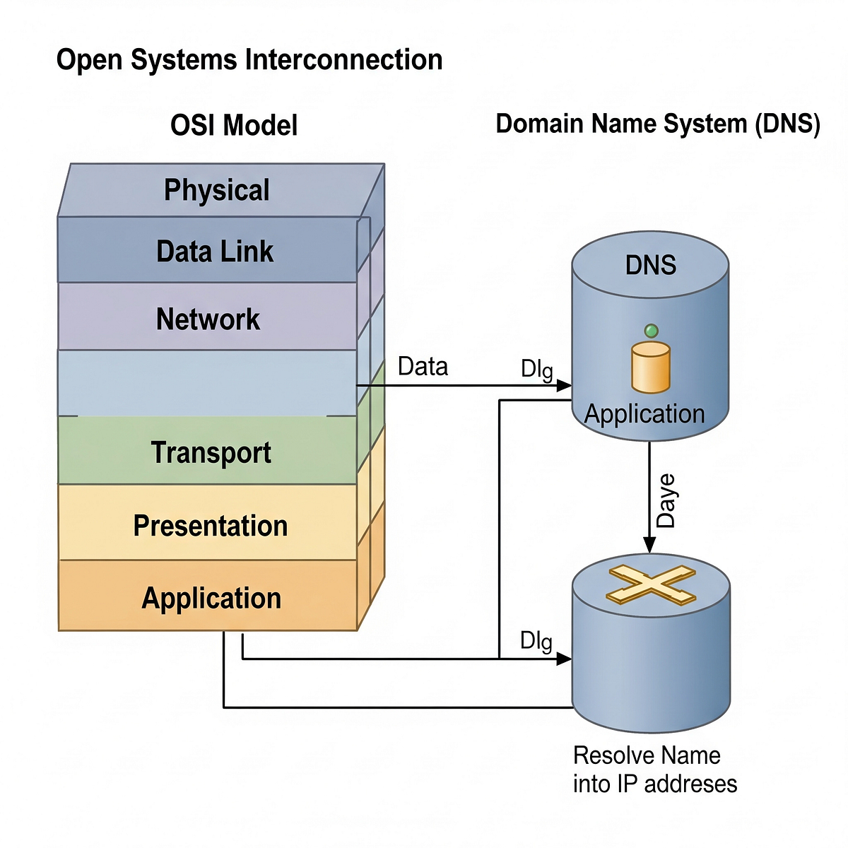 Navigating the Net: OSI, DNS, and Core Protocols Explained. | by Amar ...