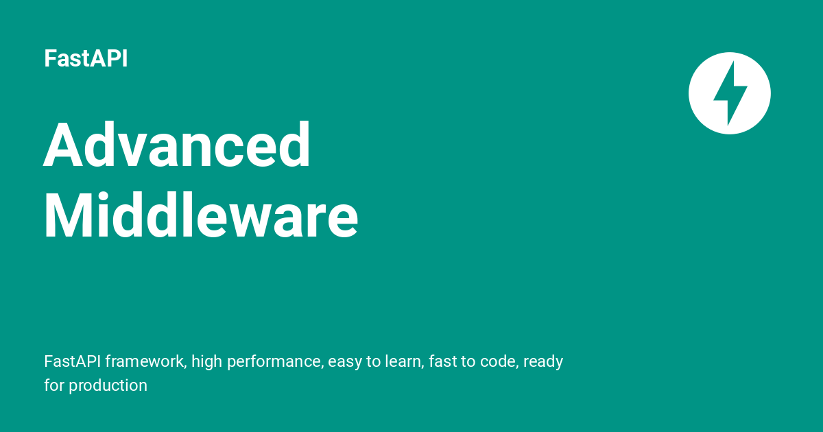 Utilizing Multiple Middleware in FastAPI with Docker | by khaled hadjali | Medium