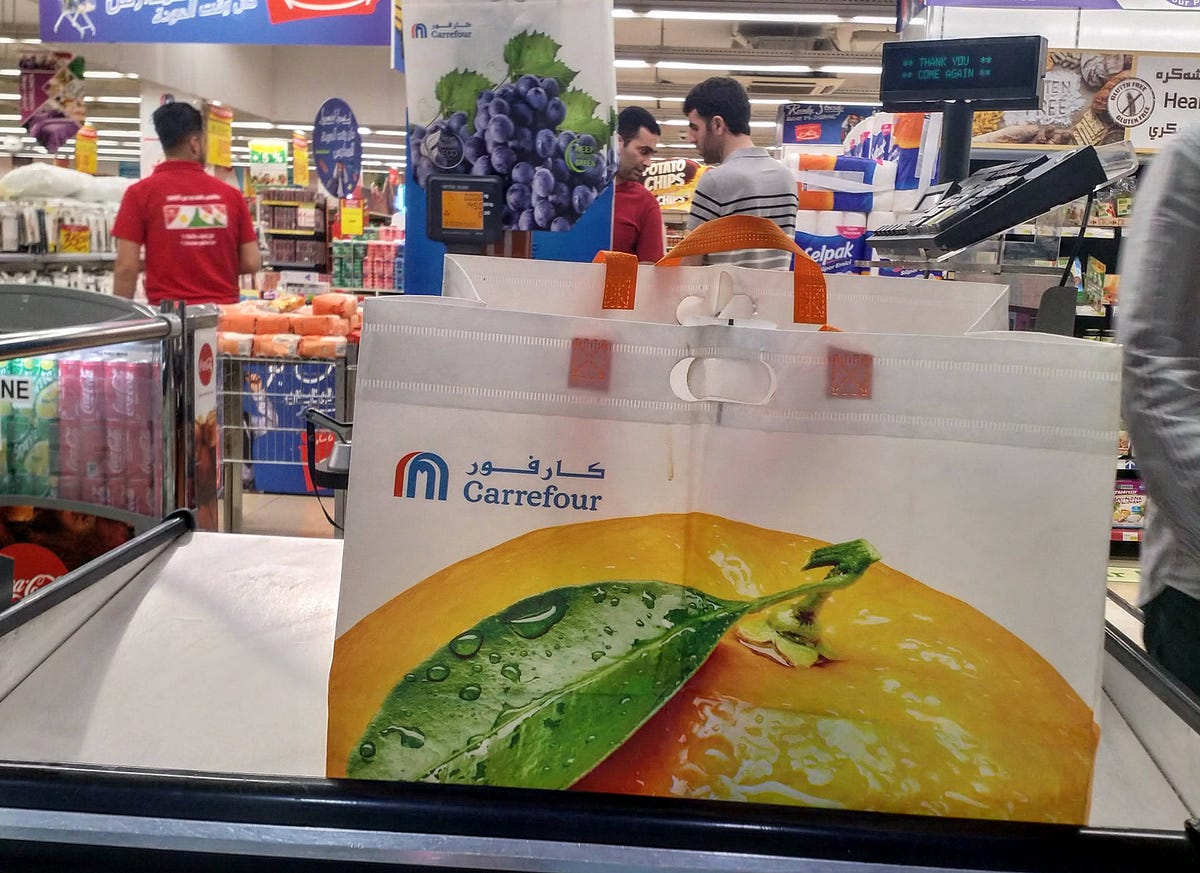 6 Reasons Why I Love Carrefour’s Reusable Plastic Bags | by Waseem ...