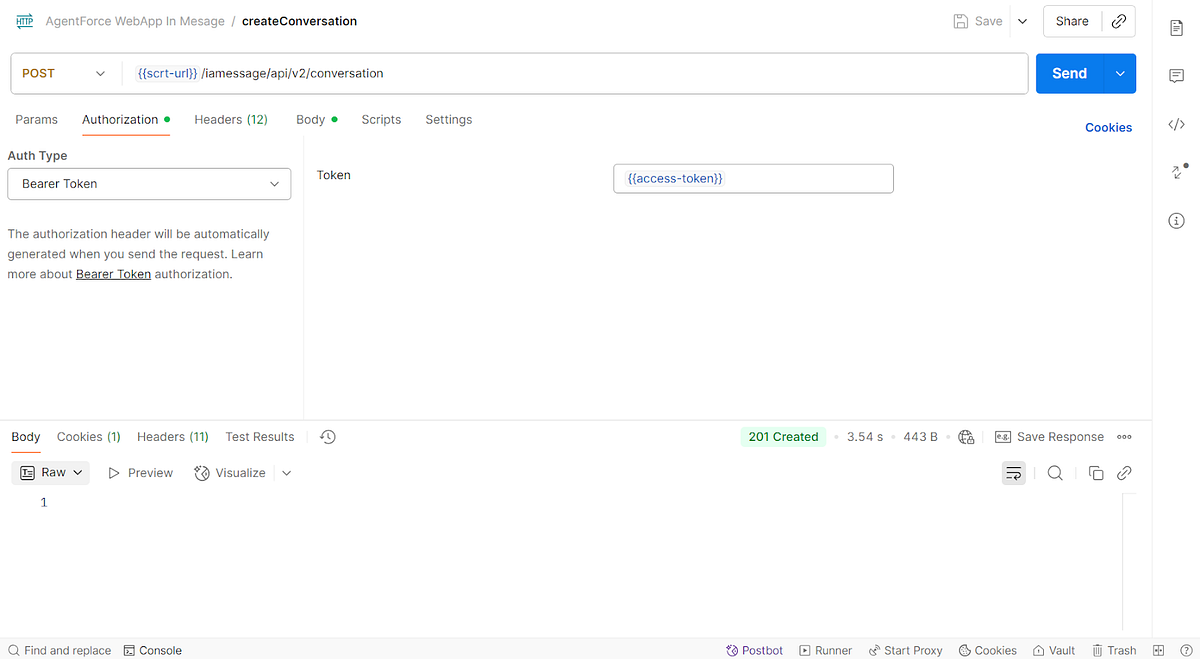 Salesforce Enhanced Chat API-createConversation | by ...