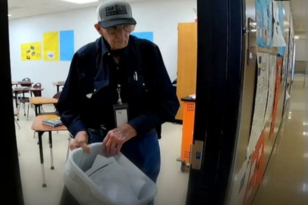 Being Forced To Mop School Corridors At 80 Years Old! | by John ...