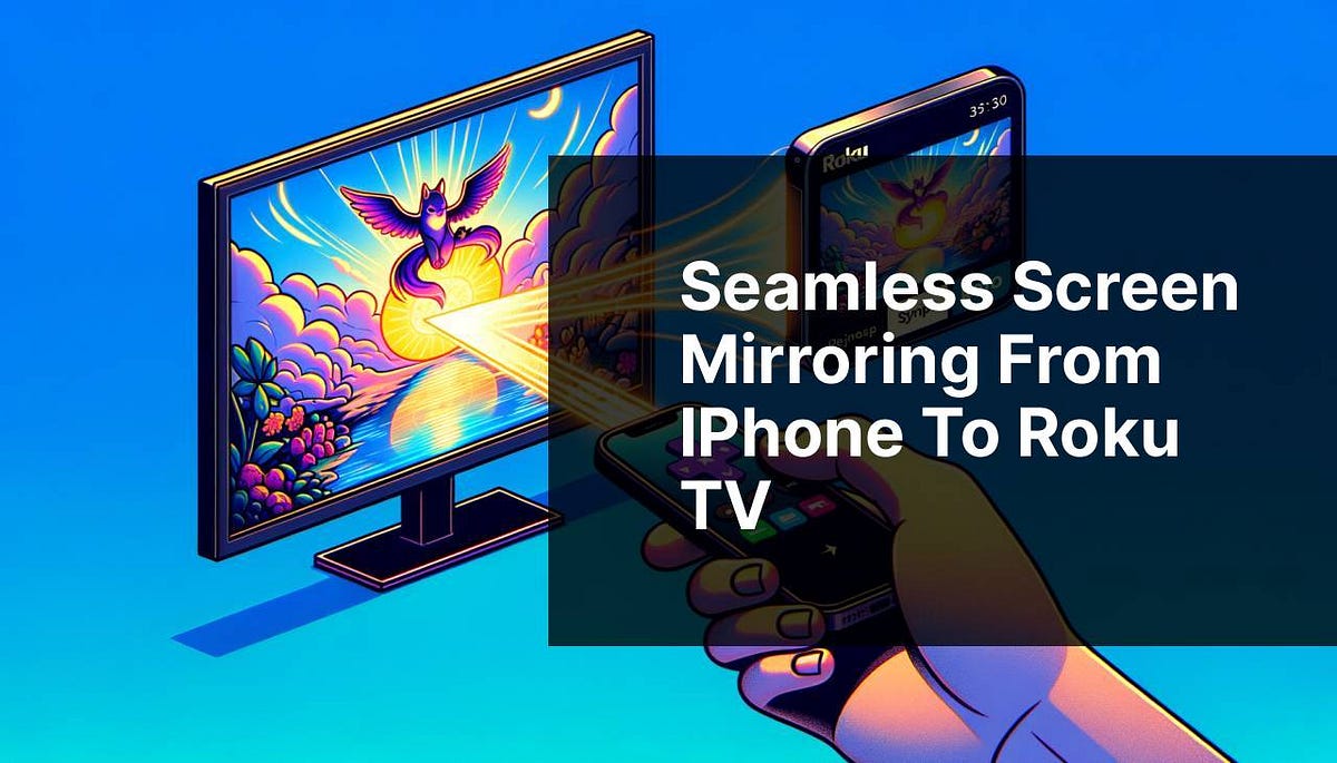 Seamless Screen Mirroring From iPhone to Roku TV | by BrainstormTech ...
