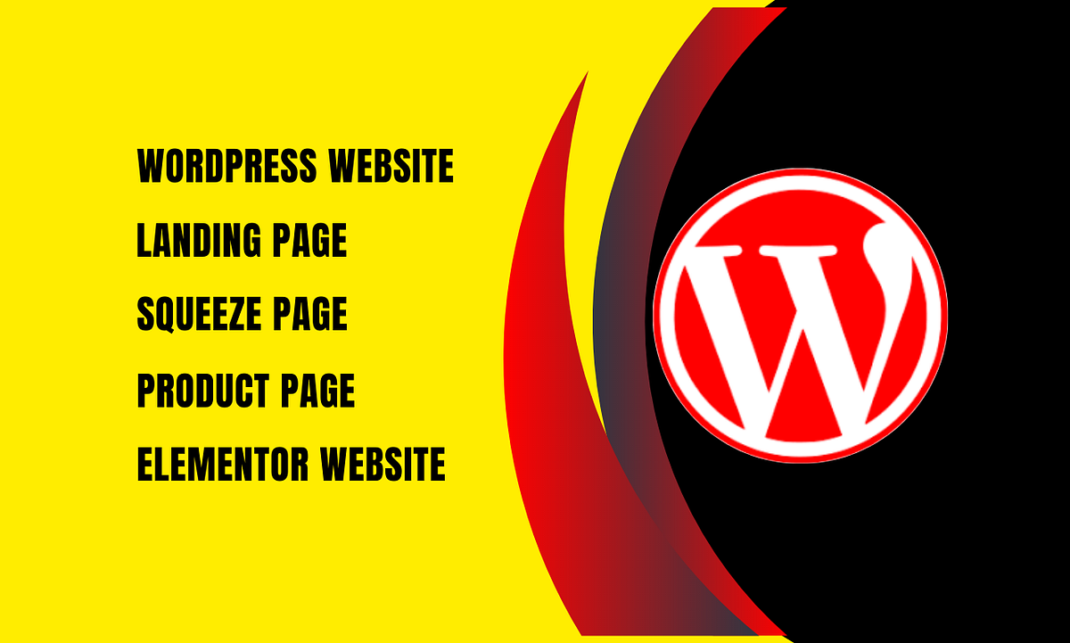 I will build wordpress landing page or squeeze page using elementor - Arifur Islam - Medium