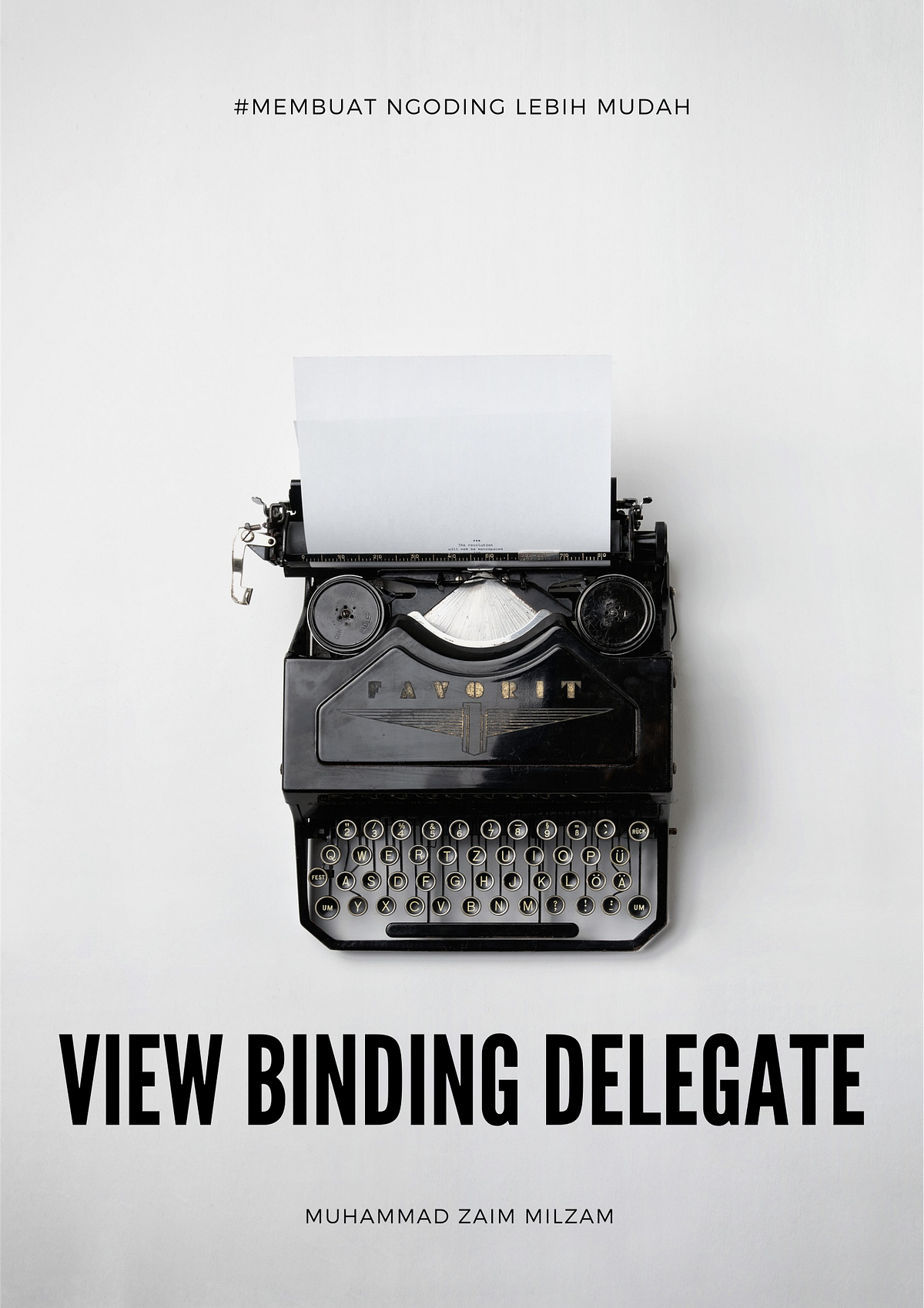 View Binding Delegate , Membuat ngoding lebih mudah :) | by Muhammad ...