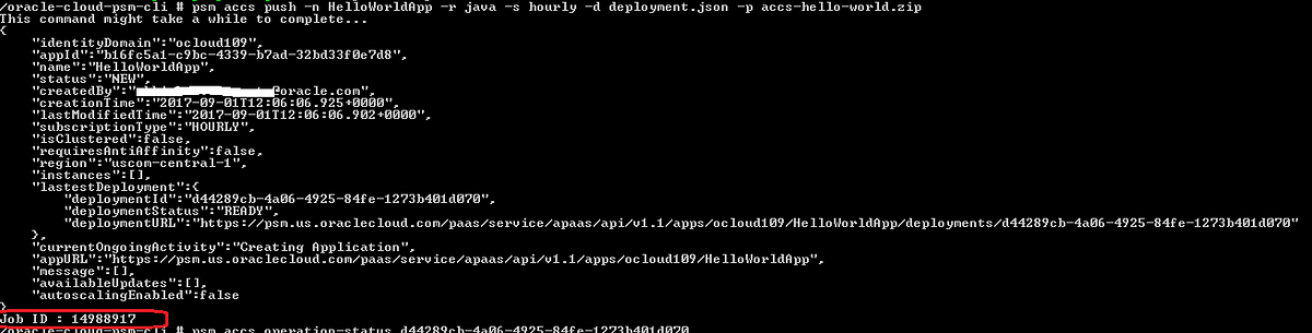 Deploy your apps to Oracle Cloud using PaaS Service Manager CLI on Docker | by Abhishek Gupta ...