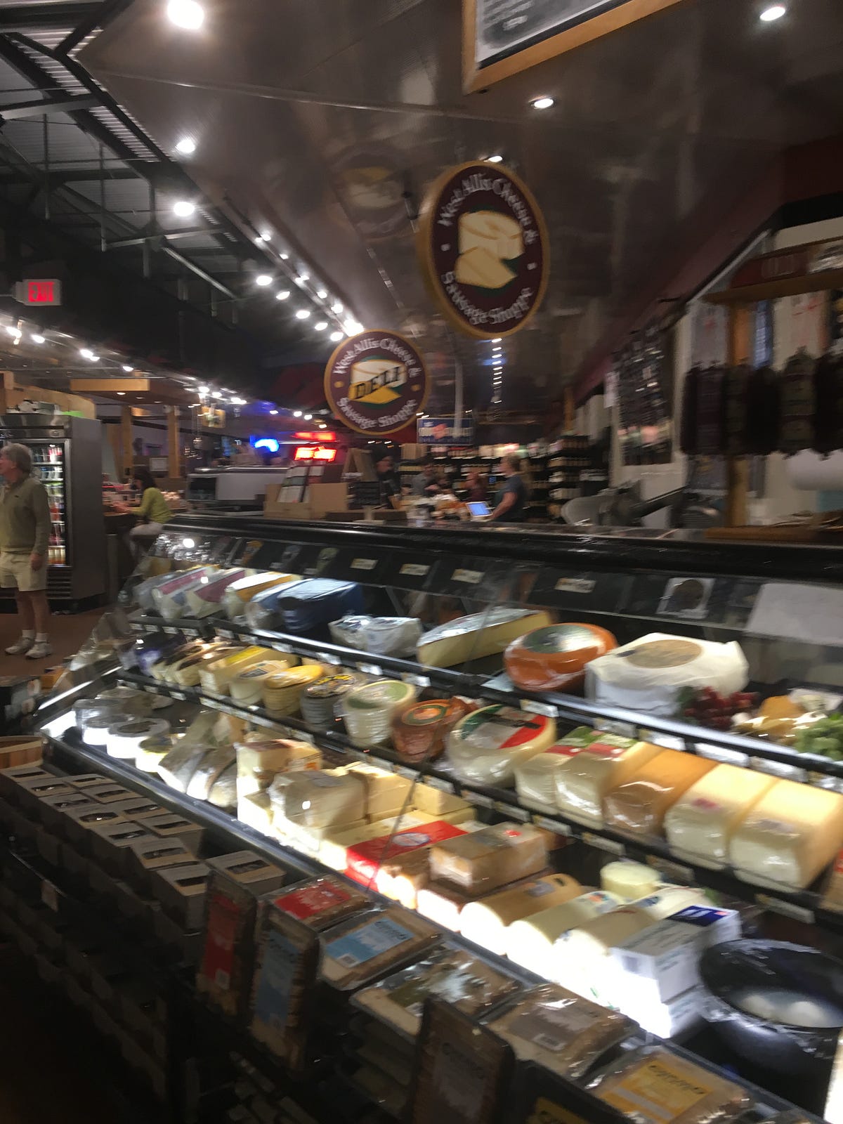 Cheese in the cheese state. Here the link to my interview with West ...