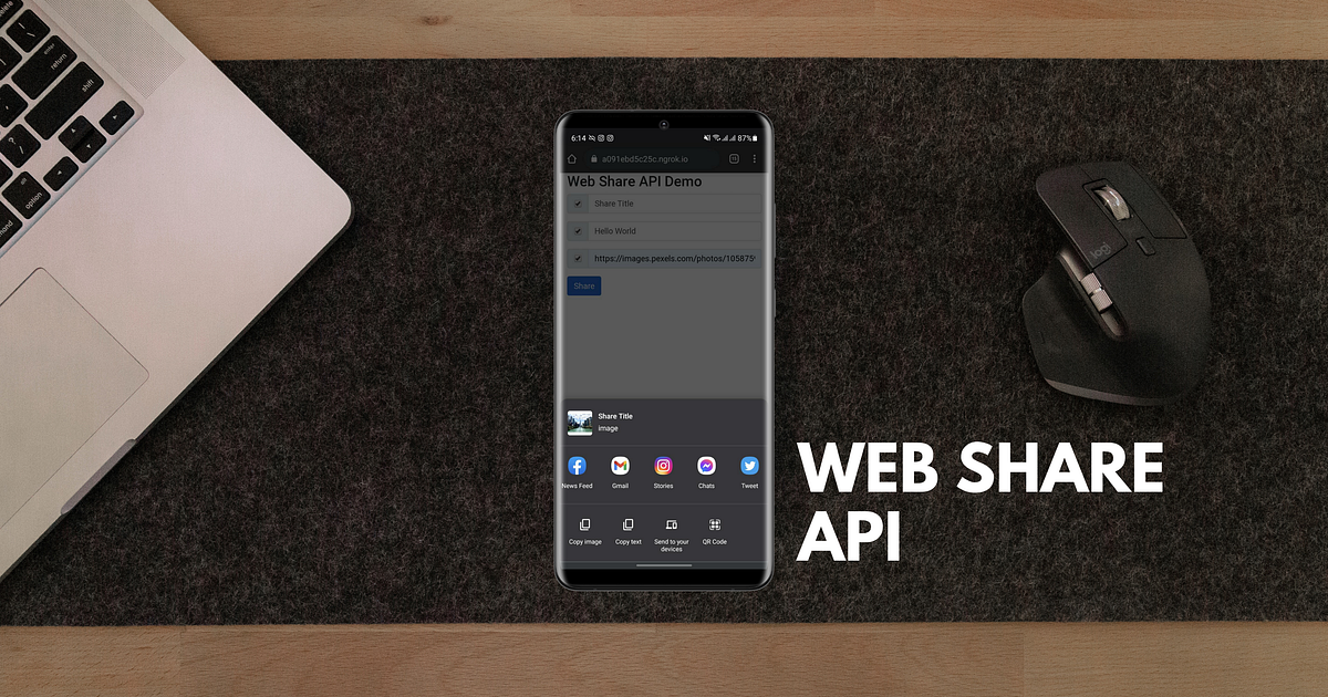 ลองใช้ Web Share API ทำเว็บง่ายๆ แต่แชร์ Content ได้เหมือนแอพมือถือ ...