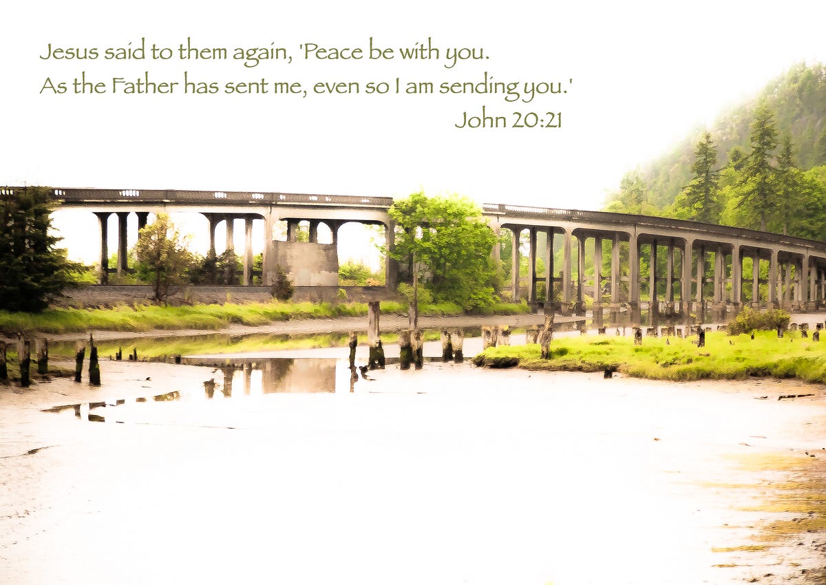 When Jesus Hit “Send”. “Jesus said to them again, ‘Peace be… | by Reid ...