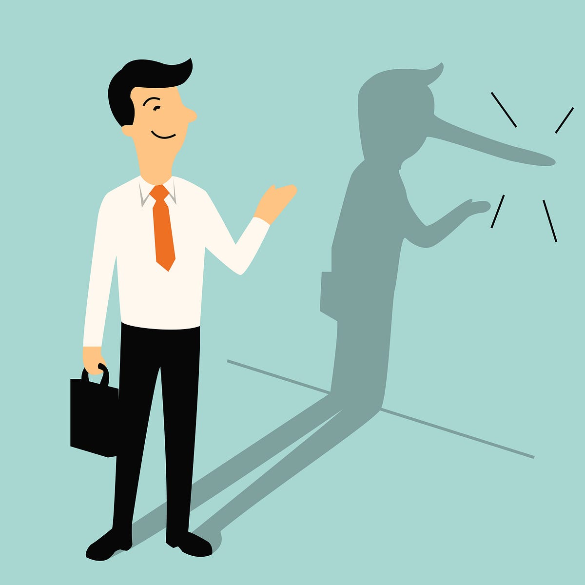 Lying At Work Is OK (Sometimes). Lying seems like a crisp black and ...