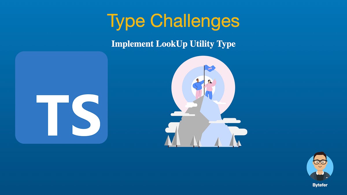 Type Challenges Type Lookup How To Get The Corresponding Type By By Bytefer Javascript In
