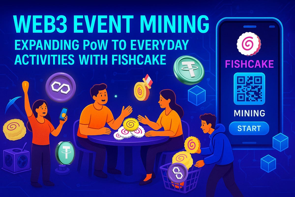 Web3 EventFi Mining —. Expanding PoW to Everyday Activities… | by Fishcake Web3 | May, 2025 | Medium
