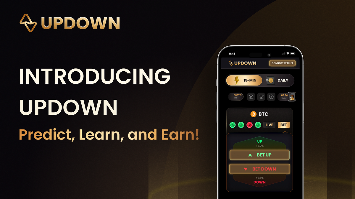 Introducing UPDOWN — Predict, Play, and Earn! | by UPDOWN | Medium