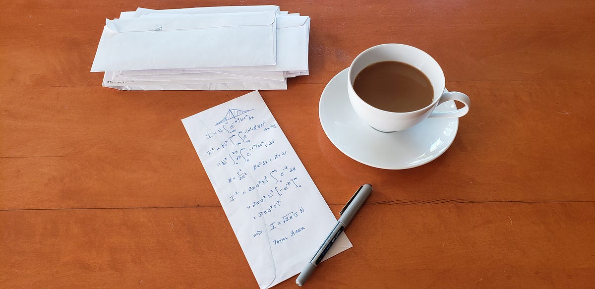 The Gaussian Model. A back-of-the-envelope sketch of… | by James ...