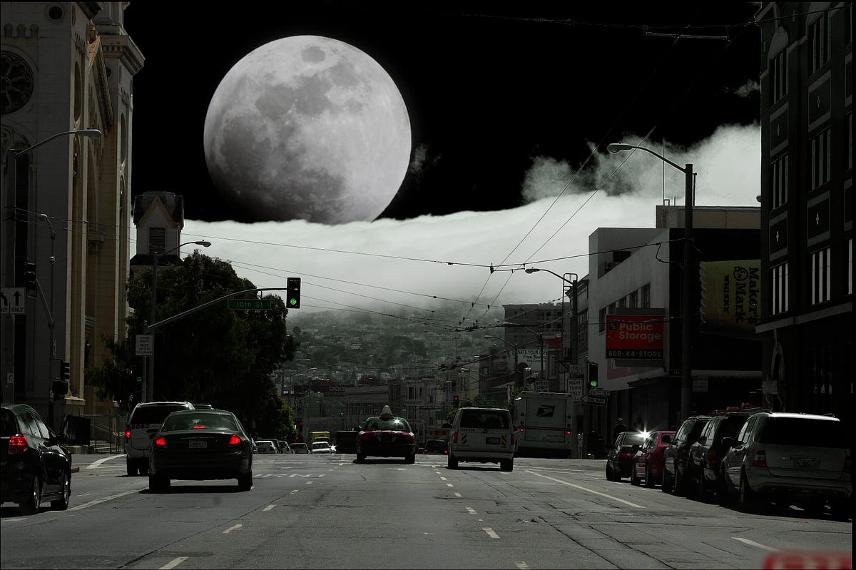 Composites. The “Full Moon Series”… | by Todd B Harrington | Medium