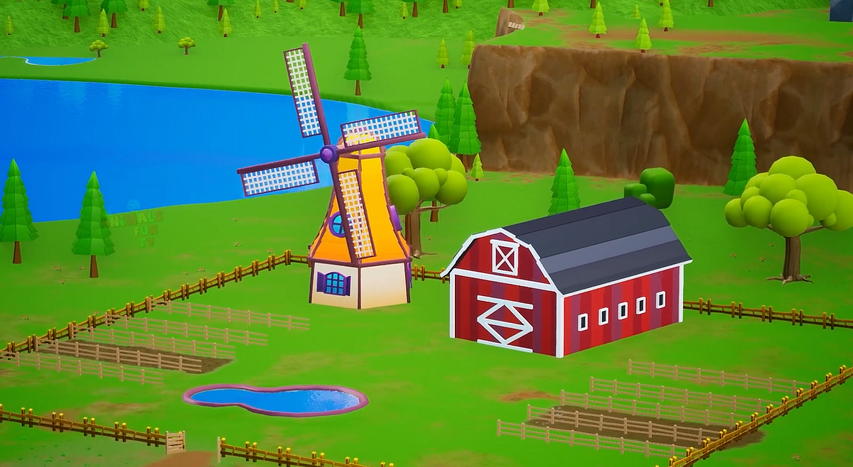 Barn Animals in Farm Diorama — Cows, Sheep, Pigs, Ducks | Farm Animals ...