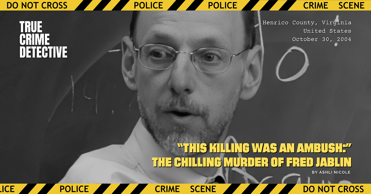 “This killing was an ambush:” The Chilling Murder of Fred Jablin | by ...
