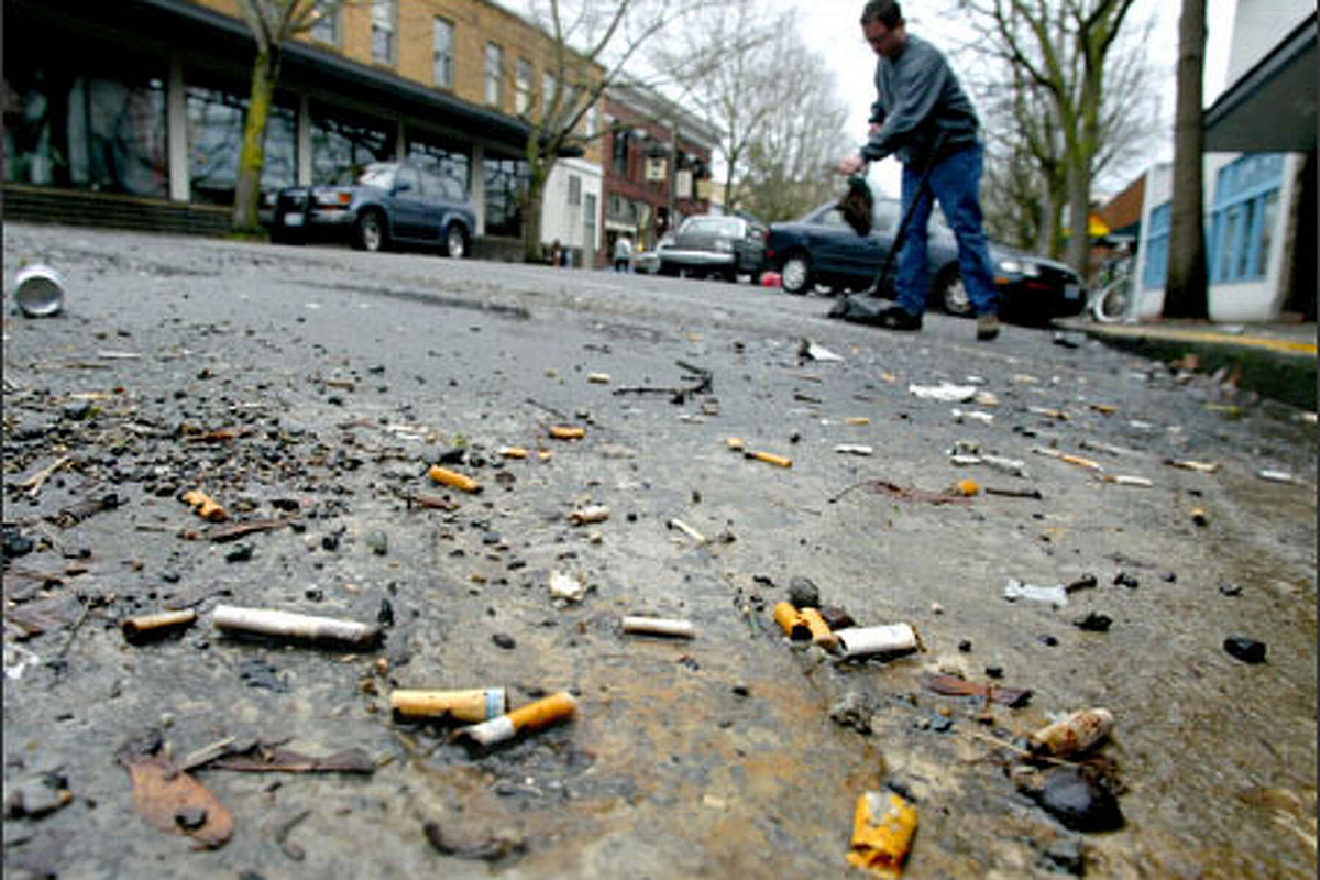 Cigarettes Butts and E Cigarettes Not Being Disposed of Properly | by ...