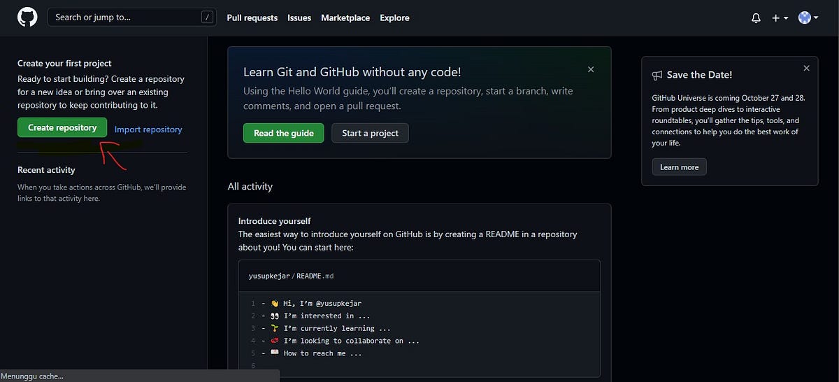 Cara Upload File Indexhtml Dan Stylecss Dll Ke Github Yusup 7624