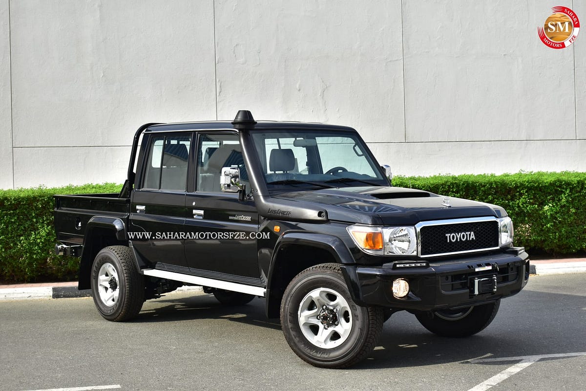 2022 TOYOTA LC79 DC PUP LIMITED LX V8 4.5L TURBO DIESEL MT(BLACK) - SAHARA MOTORS FZE - Medium