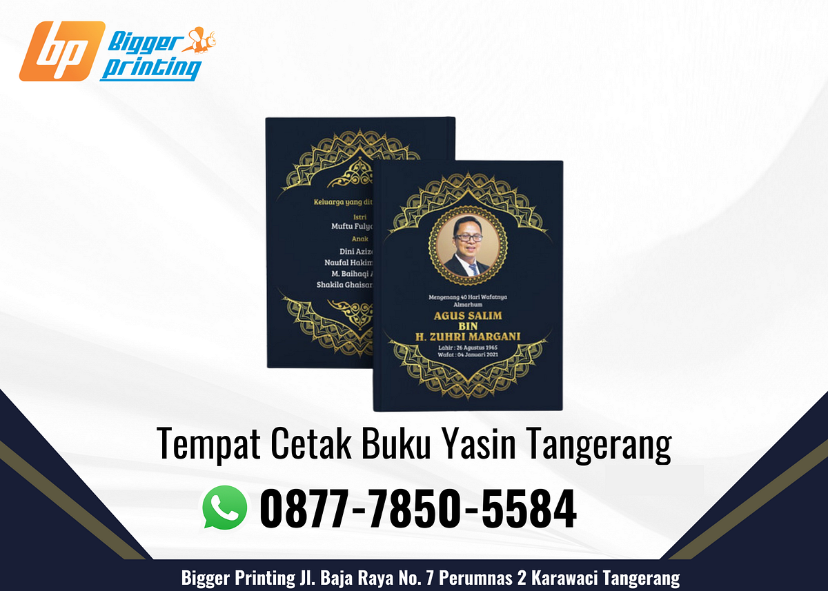 BEST SELLER, Wa./Call. 0877–7850–5584, Tempat Cetak Buku Yasin CIPUTAT TIMUR ...