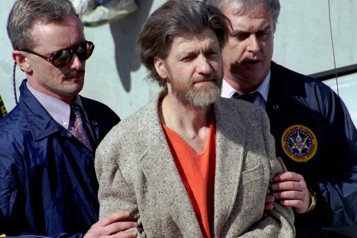 The Smartest Criminal in History: Unabomber Kaczynski | by The Trend ...