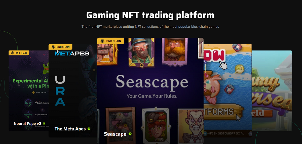 OCTOGAMEX, IS MORE THAN NFT MARKETPLACE, SIMPLE TRADE, SIMPLE BUILD | by MaxOne | Medium