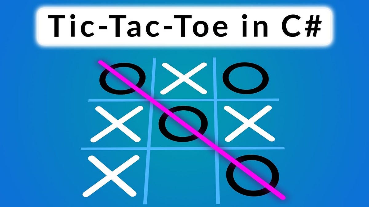 Crafting a Tic Tac Toe Game in C#: A Step-by-Step Tutorial for ...