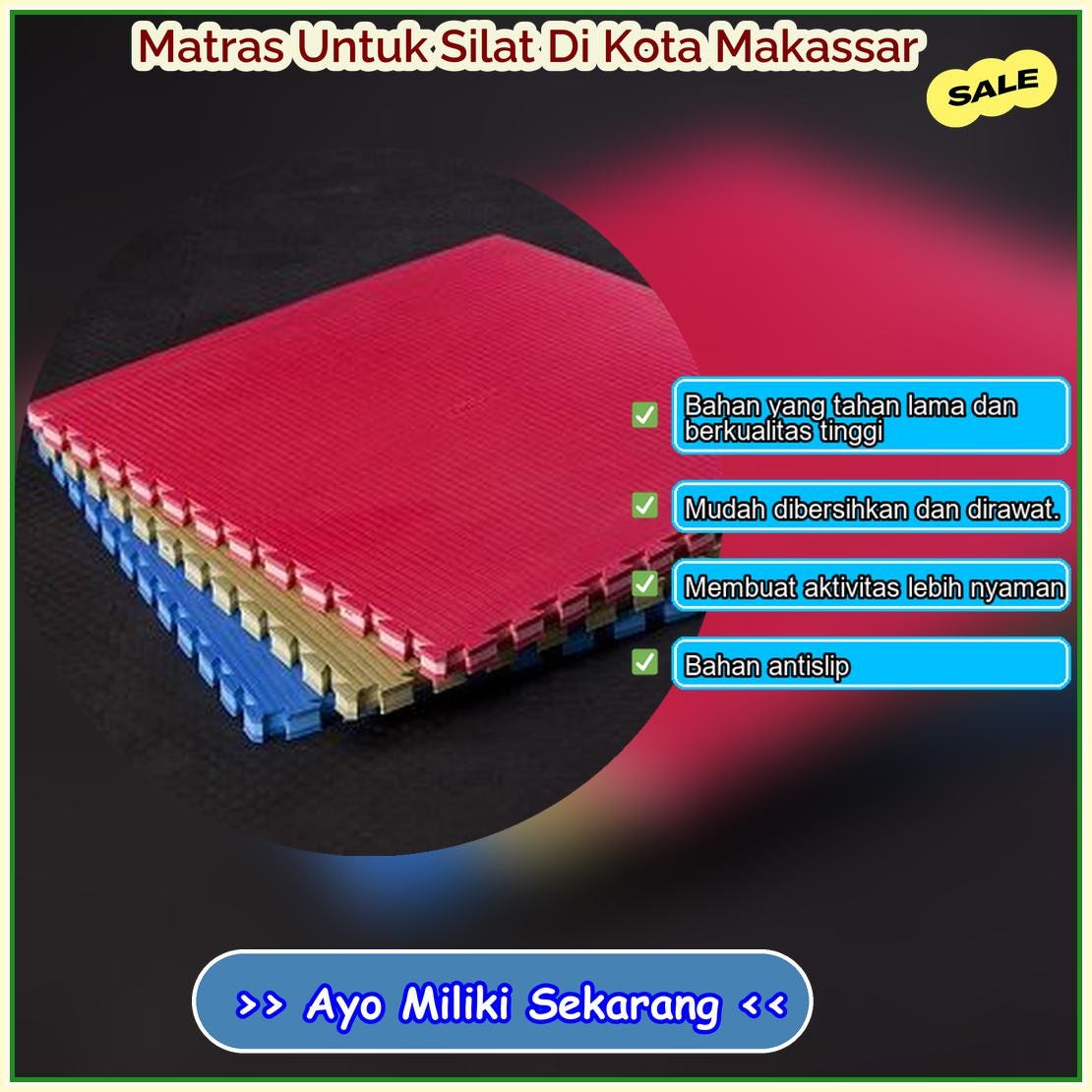 Matras Untuk Silat Di Kota Makassar - Eva Mat Tebal - Medium