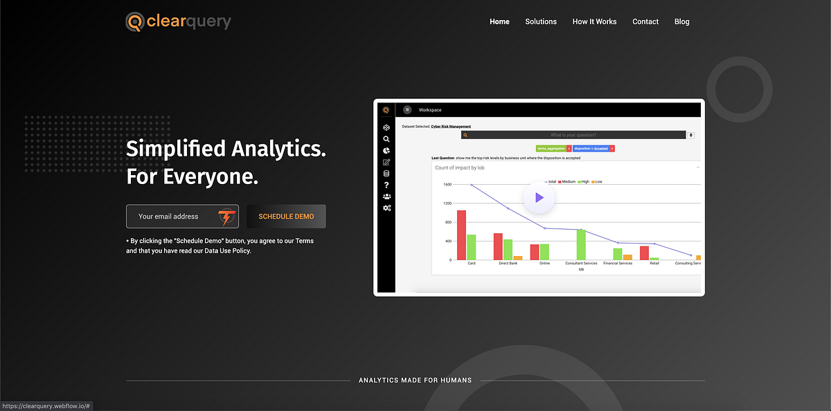 Reintroducing ClearQuery. Simplified Analytics. For Everyone. | by Tim Tutt | ClearQuery